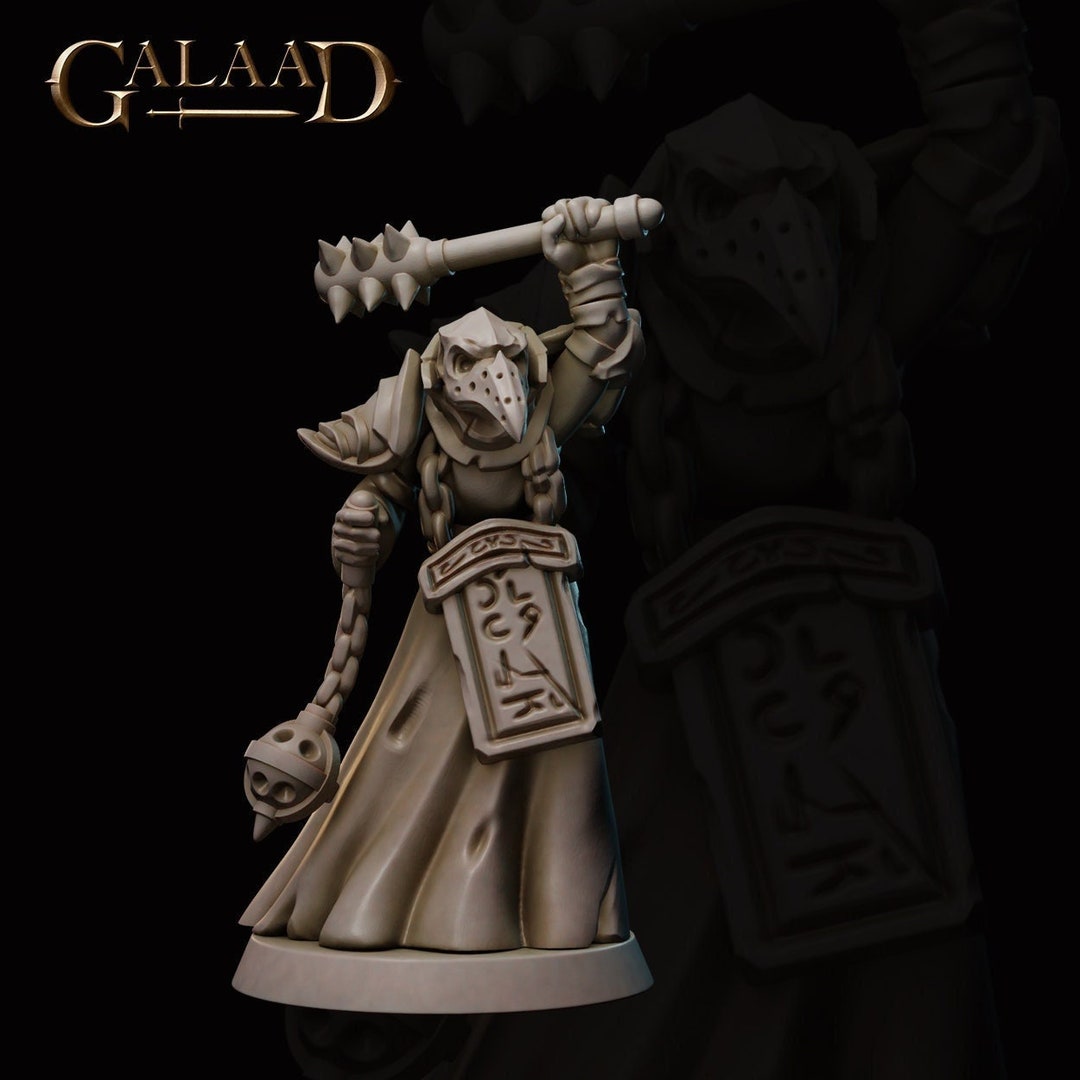 Cultist Enforcer | Darkness Rise - Galaad Miniatures | D&D | TTRPG ...