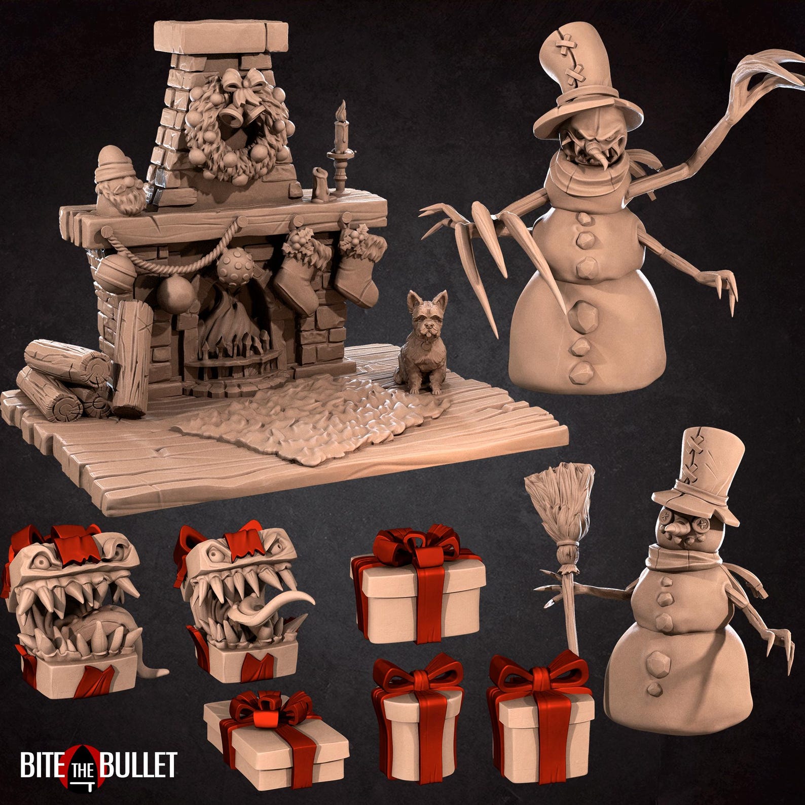 Christmas Terrain | Bullet Town Christmas - Bite the Bullet | D&D ...
