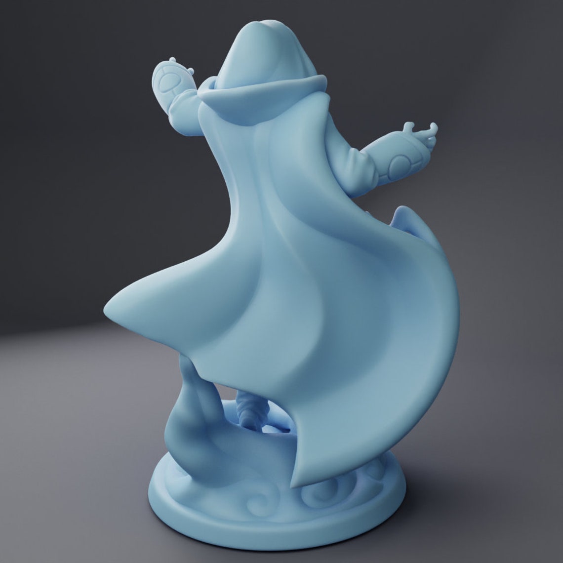 L, the Blue Wizard | Twin Goddess Miniatures | D&D | TTRPG | High ...