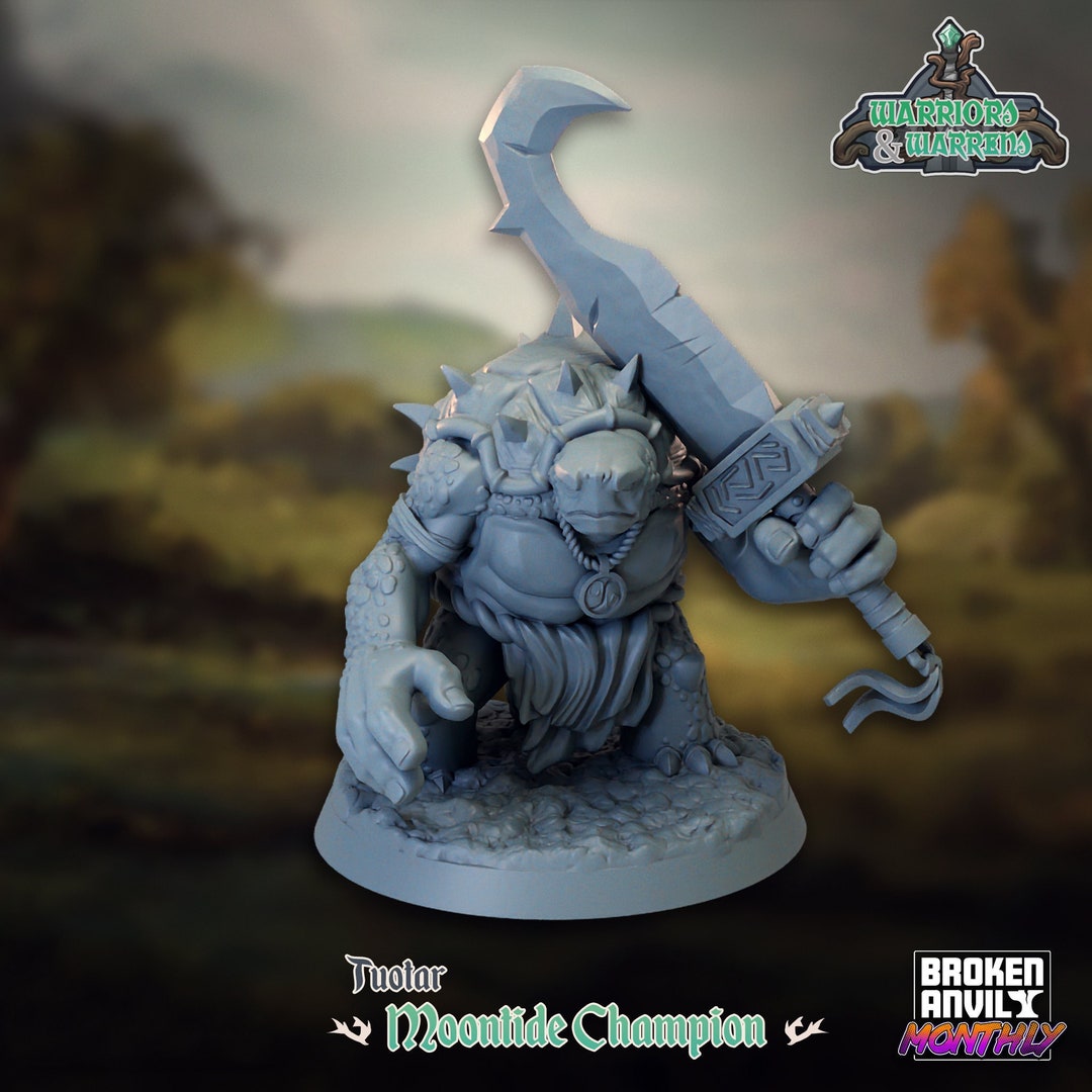 Moontide Champion, Tortle Barbarian | Warriors and Warrens - Broken ...