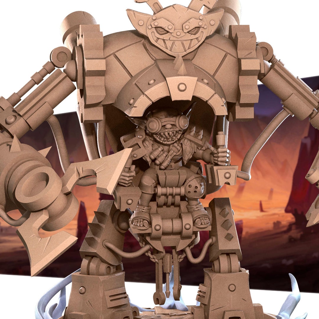 Goblin Mech | Goblins Pt. 2 - Bite the Bullet | D&D | TTRPG | High ...