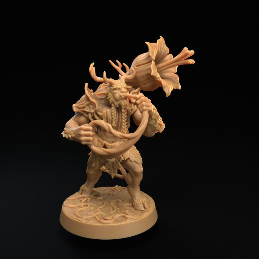 Forestfolk Satyr Musician | the Fae Petal Courts - Dragon Trappers ...