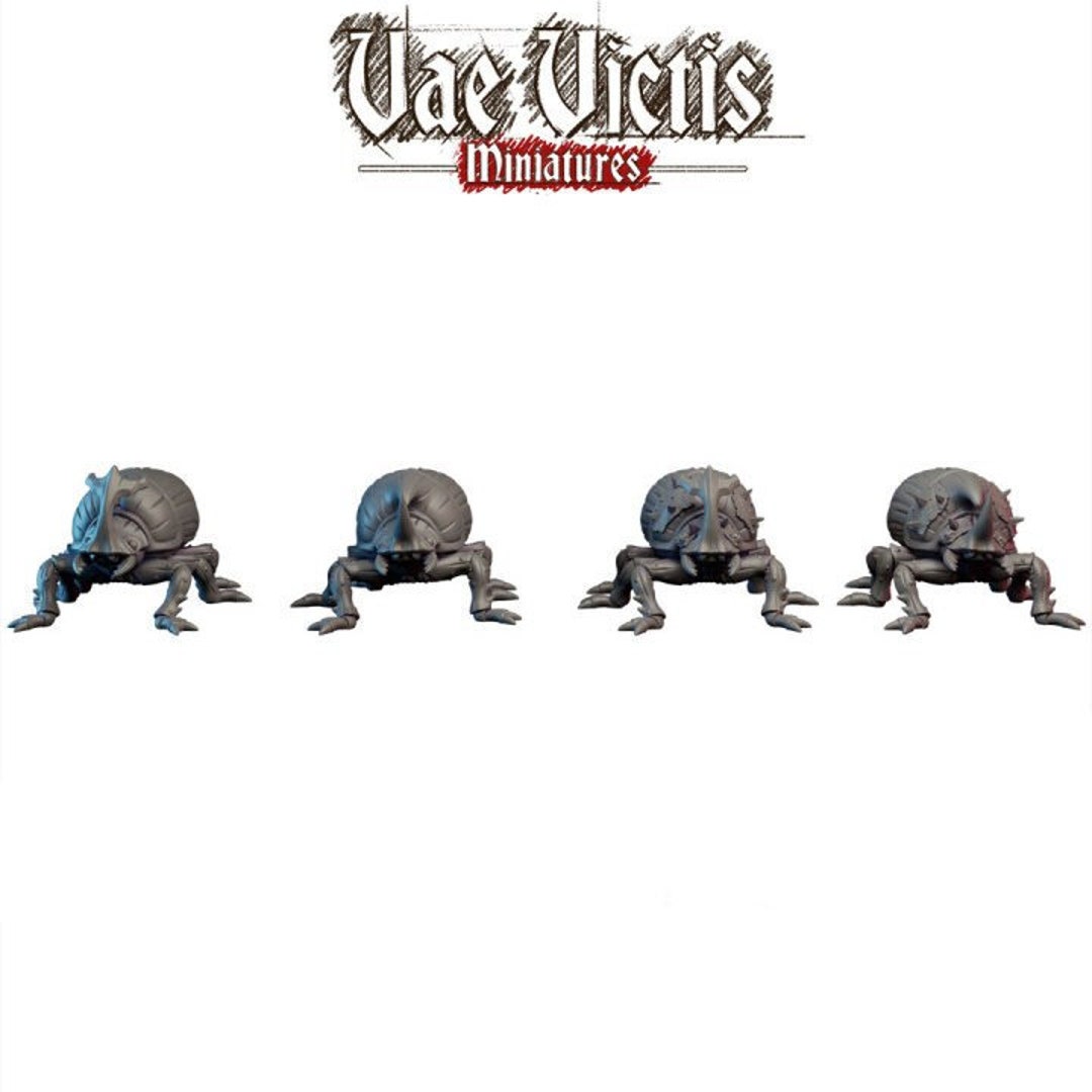 Giant Fire Beetles | Goblin Militia - Vae Victis Miniatures | High ...