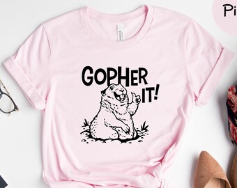 Funny Gopher T Shirt - Etsy