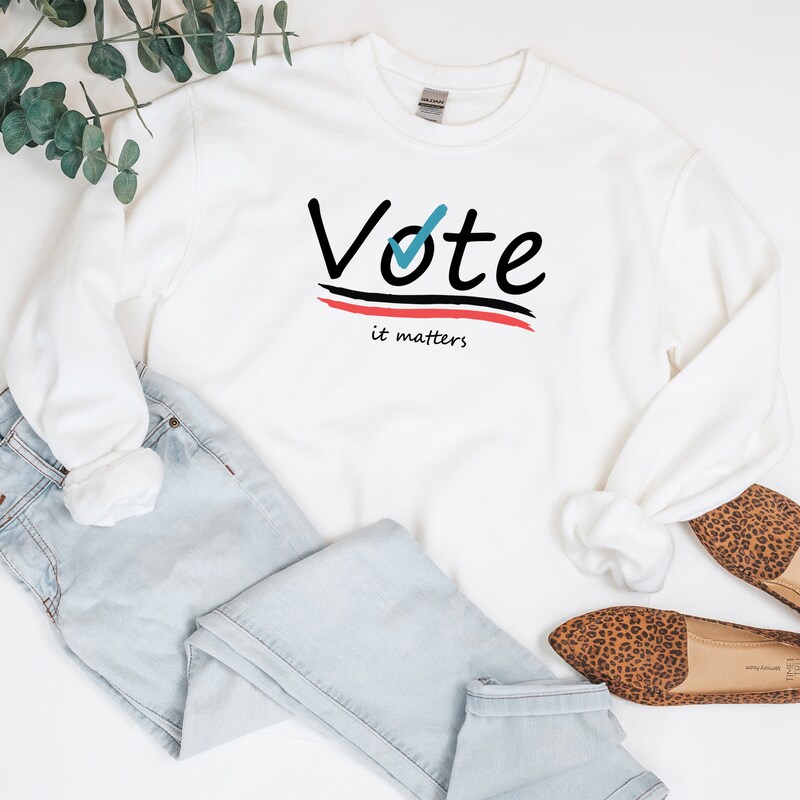 Vote Sweatshirt - Etsy