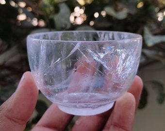 Crystal Quartz Cup - Etsy