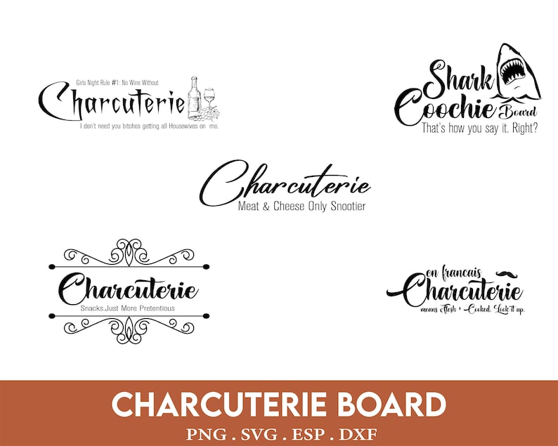 Charcuterie Board SVG Bundle Charcuterie Board Charcuterie - Etsy