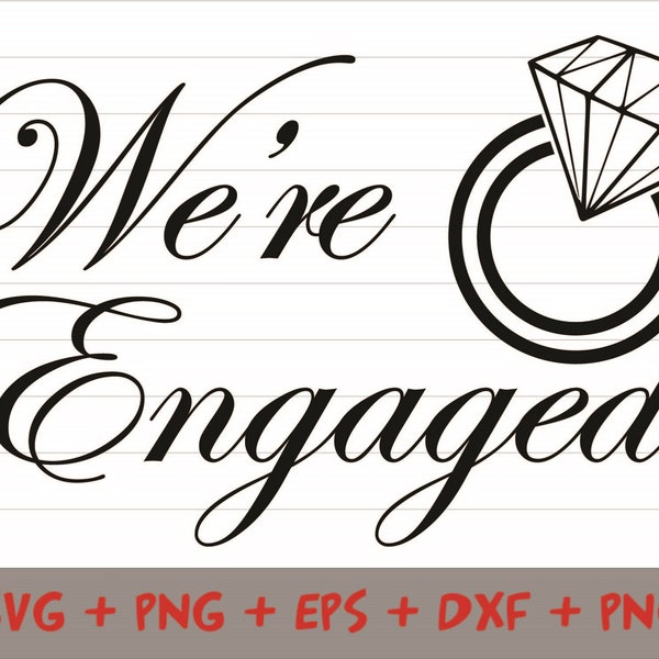 Engagement Quote Svg - Etsy