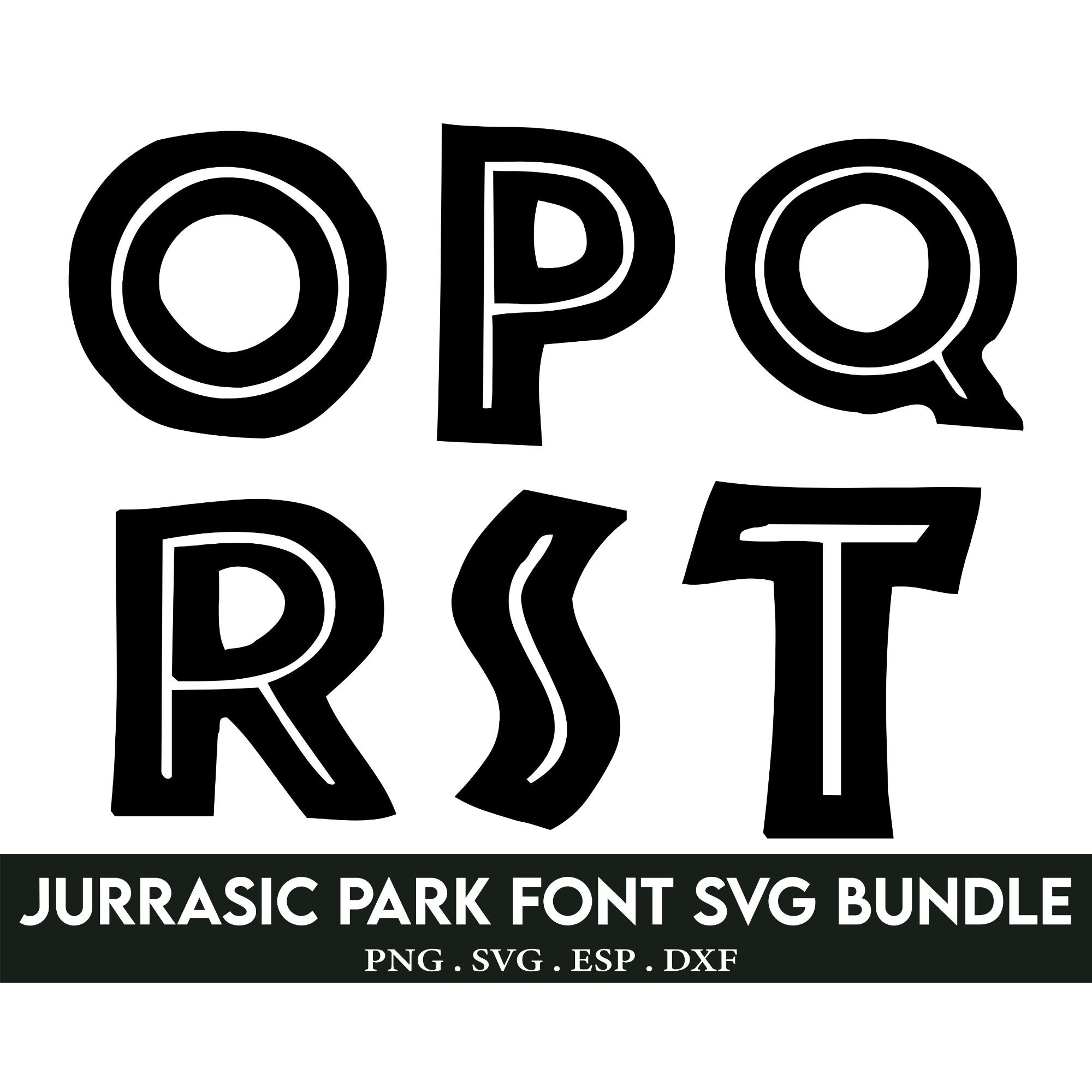Jurassic Font Svg Jurassic Park Svg Jurassic World Svg - Etsy Australia