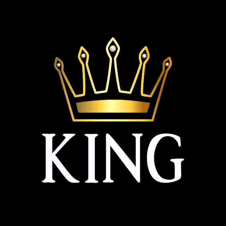 King Crown SVG King Svg King Charles Svg King Png - Etsy