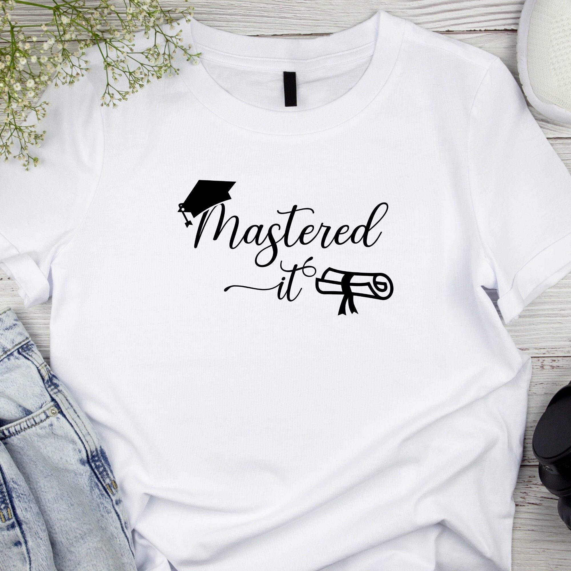 Mastered It Svg Masters Degree Svg Graduation Shirt Svg - Etsy New Zealand
