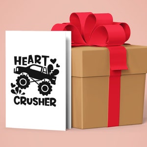 Heart Crasher SVG, Valentines Svg, Kids Valentine Svg, Valentine's Day ...