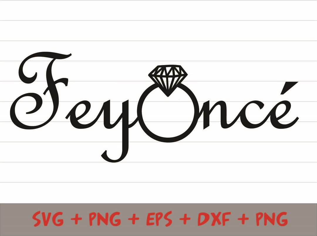 Feyonce PNG-SVG-JPG, Fiancee Svg, Engagement Svg File, Engagement Sign ...