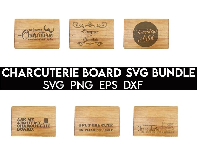 Charcuterie SVG Bundle, Charcuterie SVG, Cutting Boards SVG, Cheese Board Svg, Charcuterie Board ...
