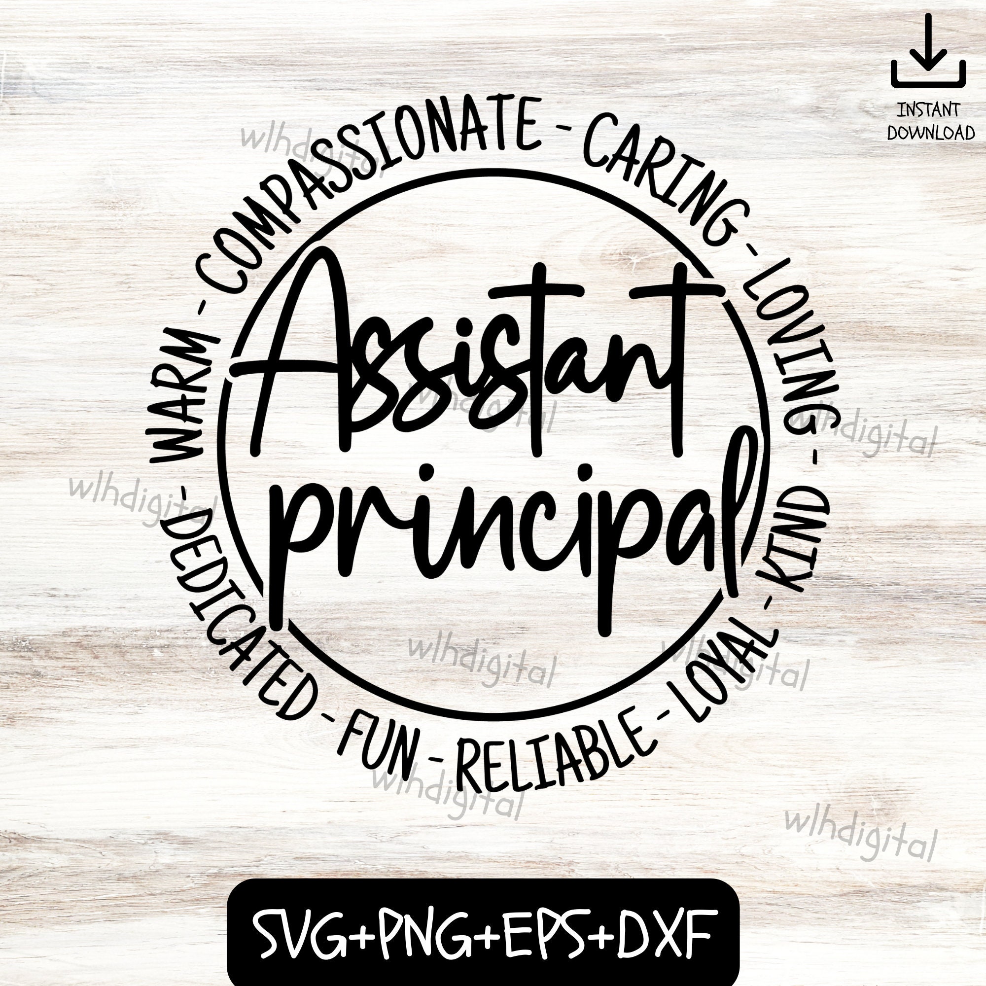 Assistant Principal SVG Principal Svg Teacher Svg Teacher - Etsy