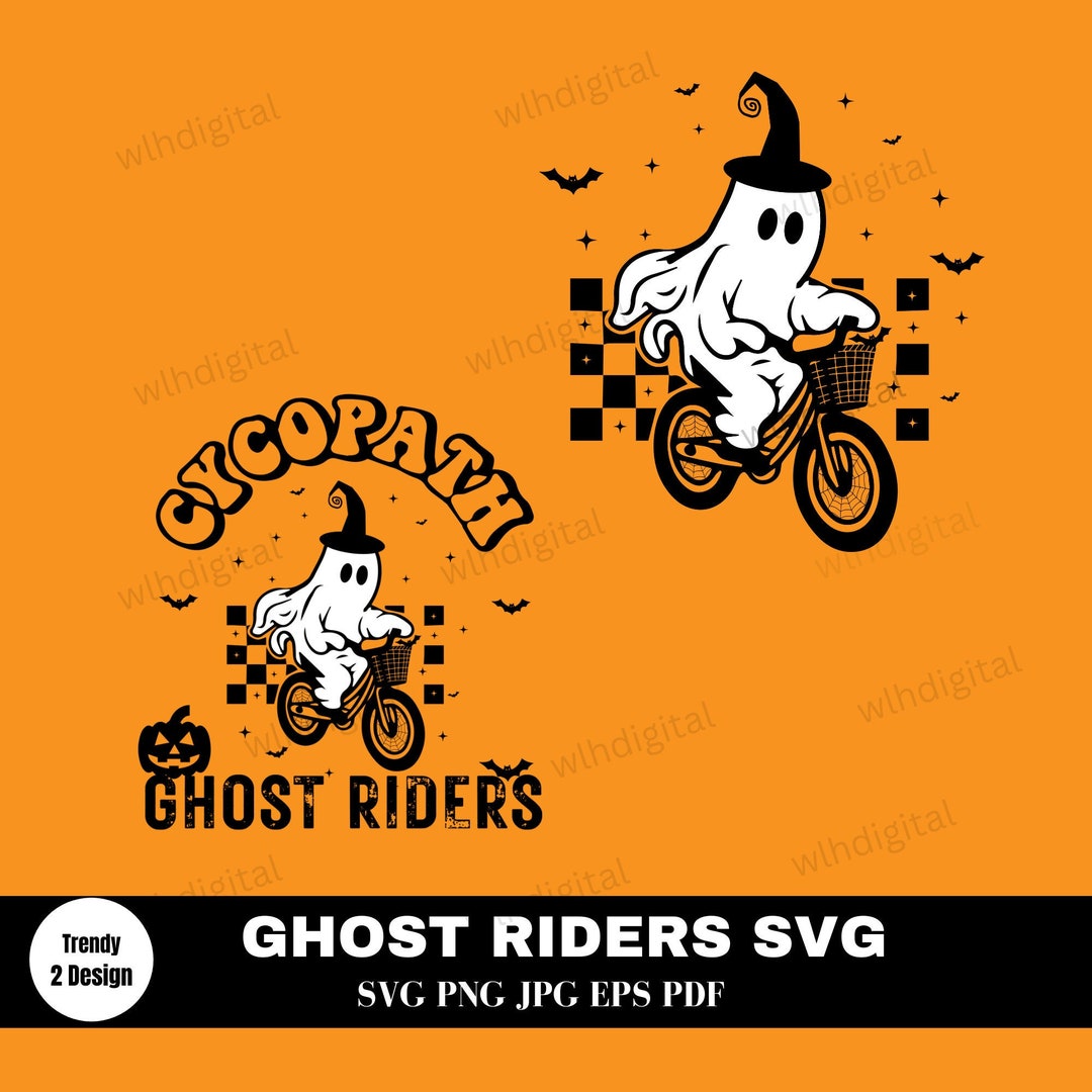 Ghost Riders, Ghost Rider Svg, Ghost Rider Cycopath Svg, Ghost Rider ...
