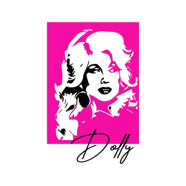 Dolly Parton Poster Svg - Etsy