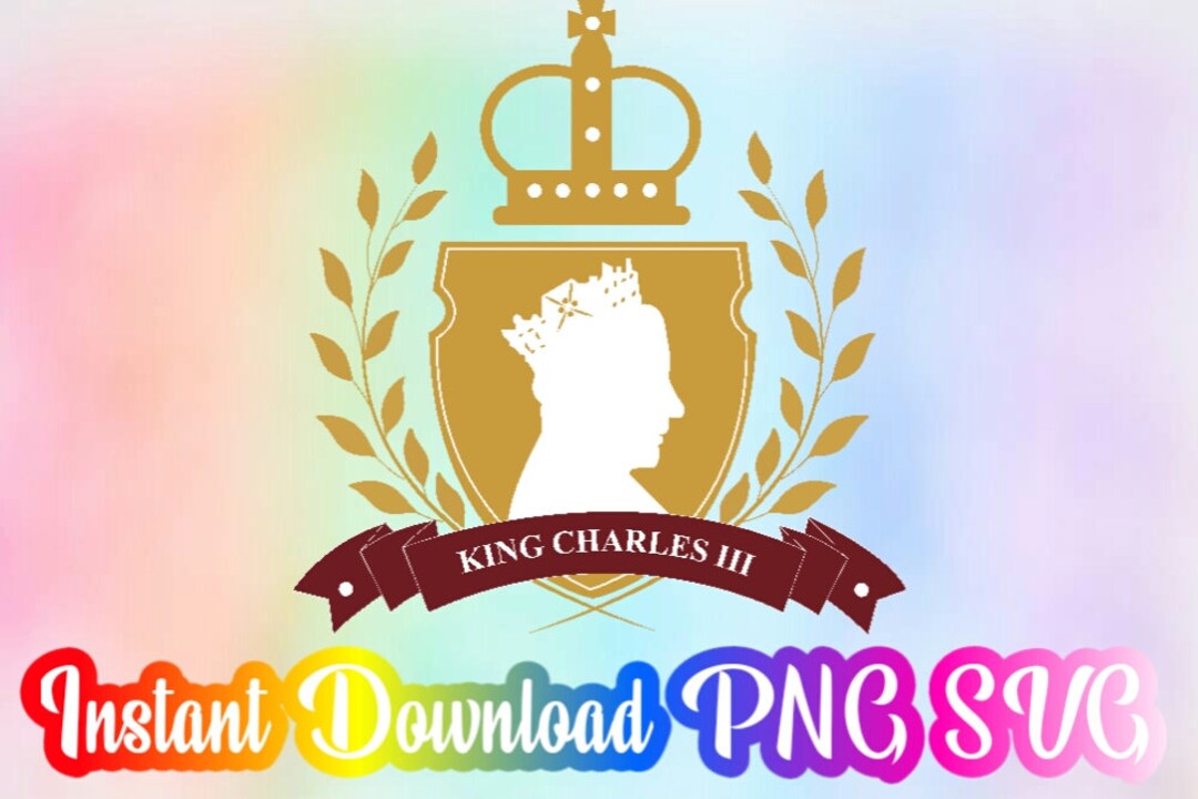KING CHARLES III Svg, King Charles Png, God Save the King, Long Live ...