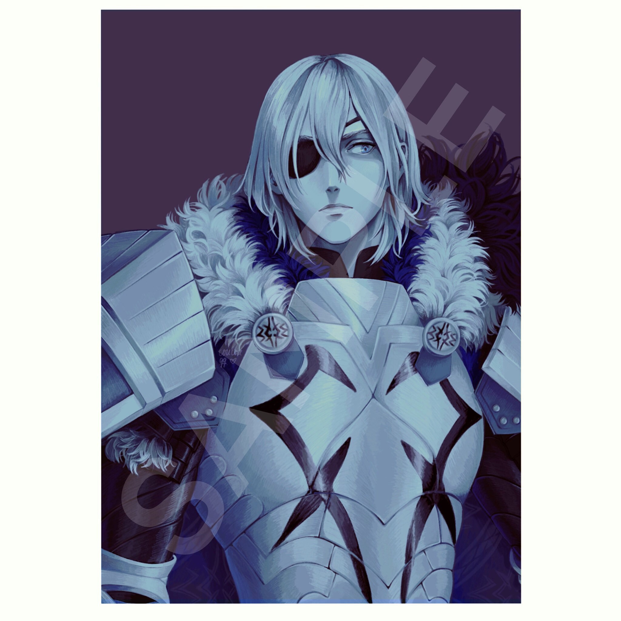 GREAT LORD FE3H Fire Emblem Three Houses Dimitri Print - Etsy Israel