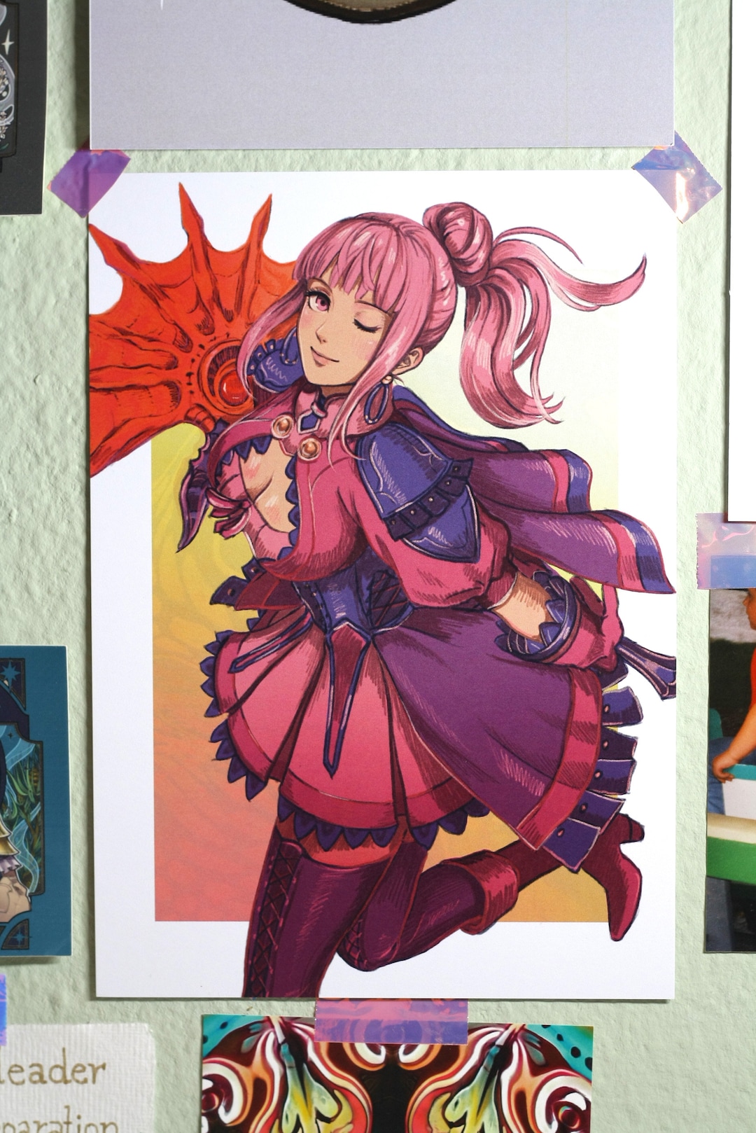 WARRIOR HILDA FE3H FEW3H Print - Etsy