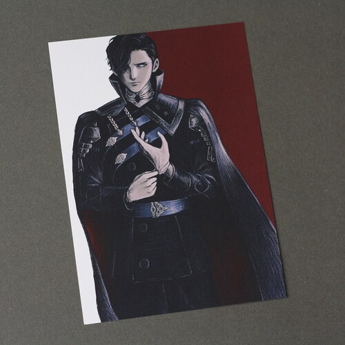 FE3H Edelgard and Hubert 8.5x11 Art Print - Etsy