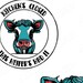 Kitchen Svg With Retro Cow/pdf/png - Etsy