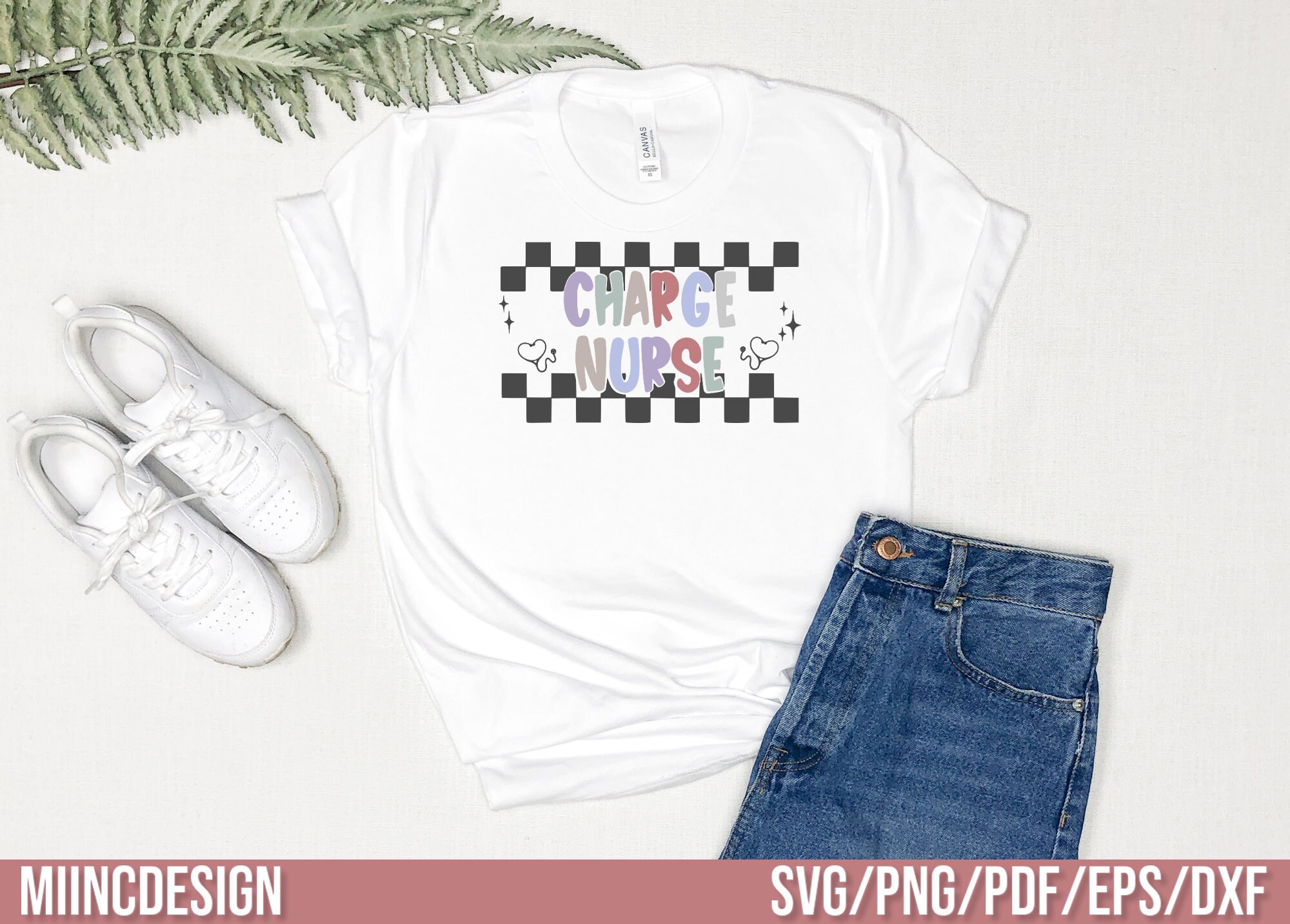 Charge Nurse SVG/PNG, Charge Nurse PDF, Nurse Week T-shirt - Etsy