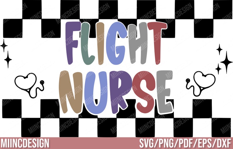 Flight Nurse SVG/PNG, Flight Nurse PDF, Flight Nurse Week T-shirt - Etsy
