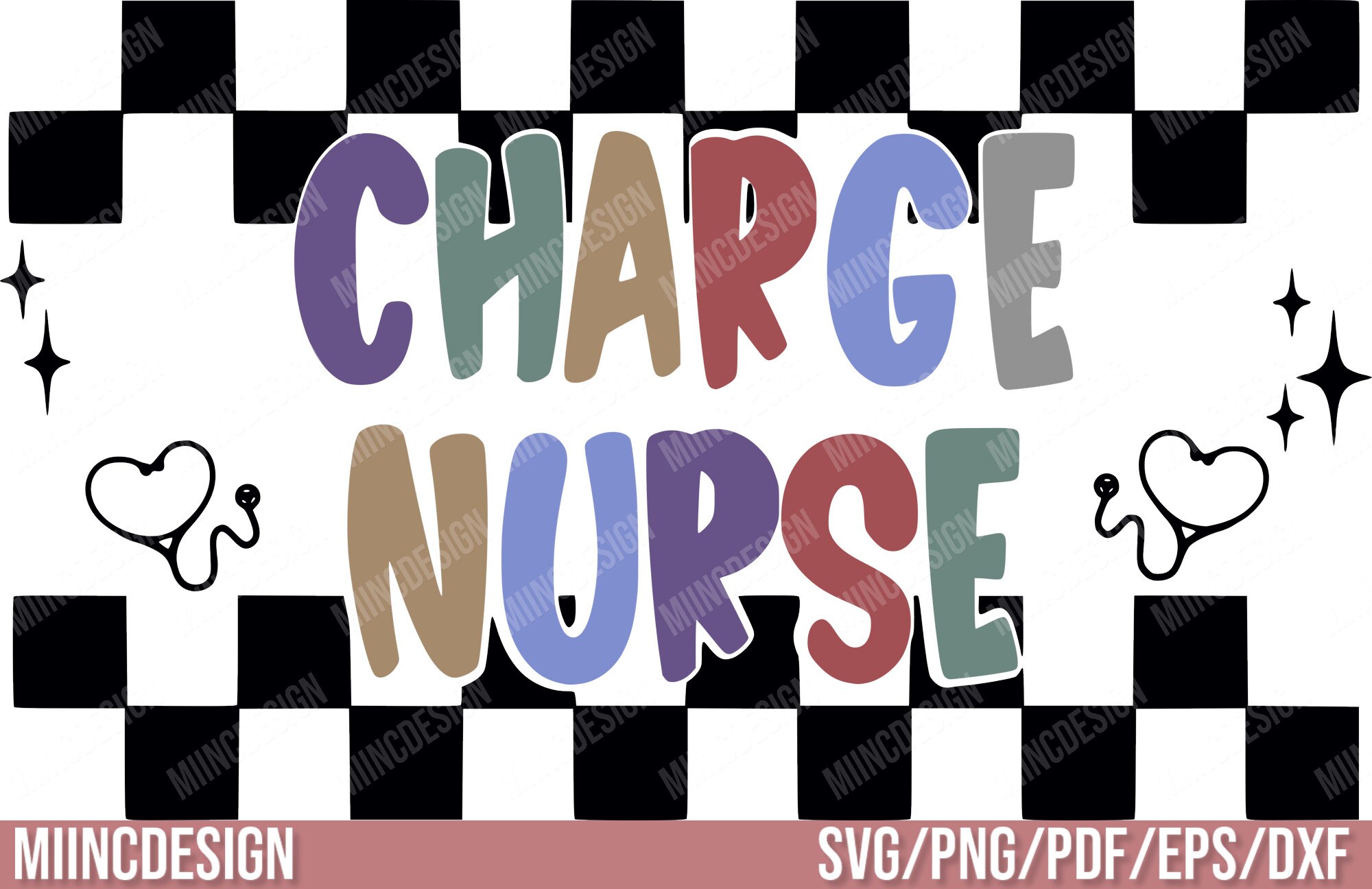 Charge Nurse SVG/PNG, Charge Nurse PDF, Nurse Week T-shirt - Etsy