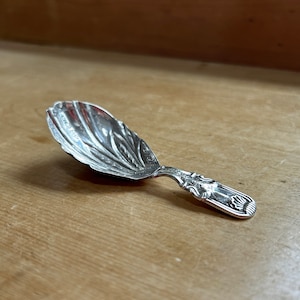 Sterling Silver Caddy Scoop or Spoon, Samuel Pemberton, England Antique ...