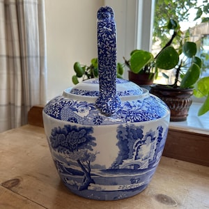 Spode, England Vintage 1994 Very Large 4.6L 1gal 8pt Ceramic Kettle or ...