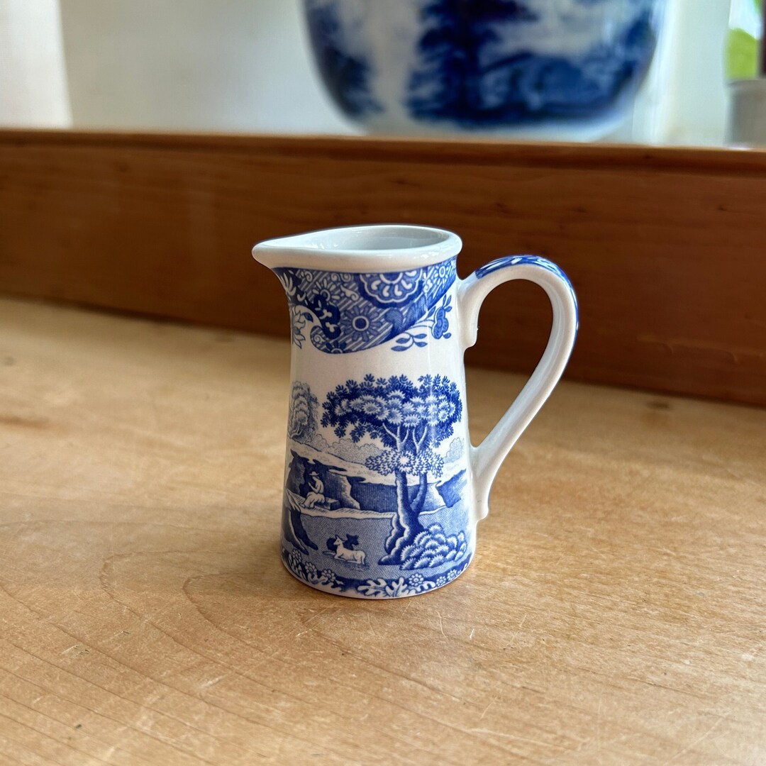 Spode in Miniature, England Vintage 1999 Miniature Windsor Jug of Tall ...