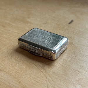 Sterling Silver Vinaigrette, Tye and Kilner, Birmingham, England ...