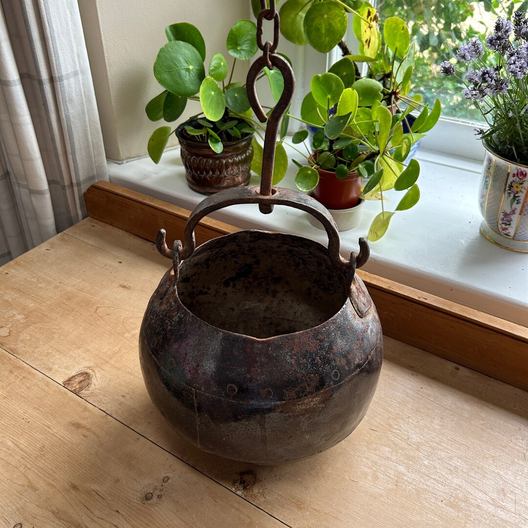 18th C Well Bucket, England Antique C1730 Early Georgian, 5.7L 10pt of ...