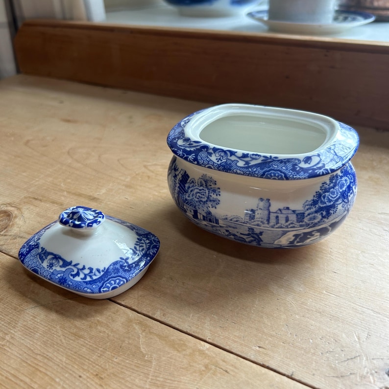 Spode Blue Italian 200th Anniversary Entertainment Set W38cm, England ...