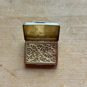 Sterling Silver Vinaigrette, Tye and Kilner, Birmingham, England ...