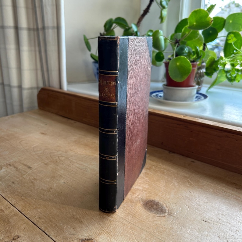 Antique Georgian ‘leonardo Da Vinci's 'A Treatise on Painting', England ...