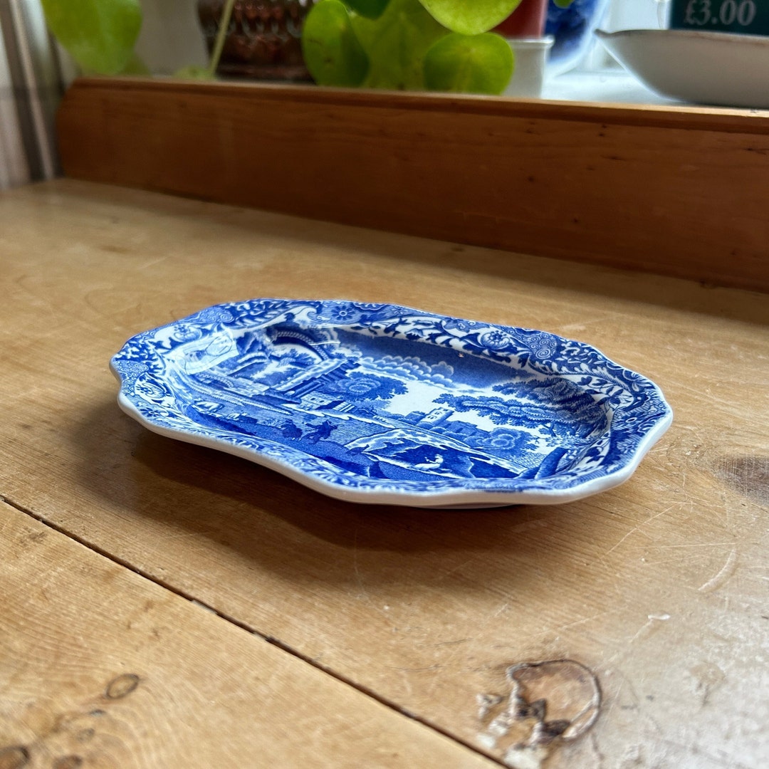 Copeland Spode, England Vintage Before 1970 Small Octagonal Wavy Edge ...