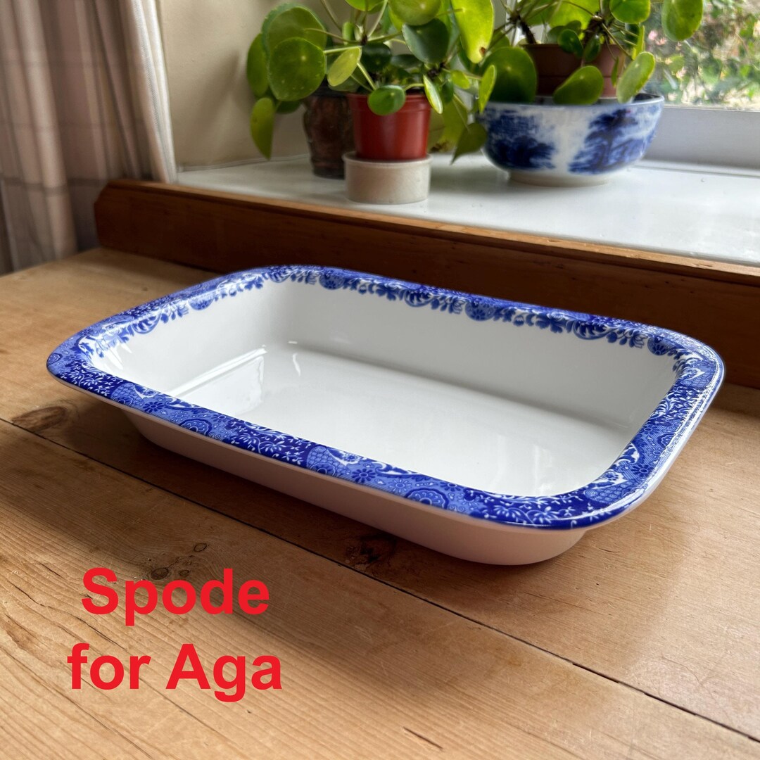 Spode for Aga, England Vintage C2005 Oven to Table Large Rectangular ...