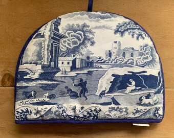 Blue Italian Teapot - Etsy