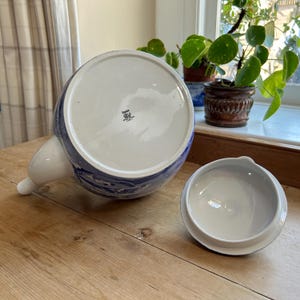 Spode, England Vintage 1994 Very Large 4.6L 1gal 8pt Ceramic Kettle or ...