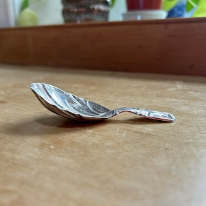 Sterling Silver Caddy Scoop or Spoon, Samuel Pemberton, England Antique ...