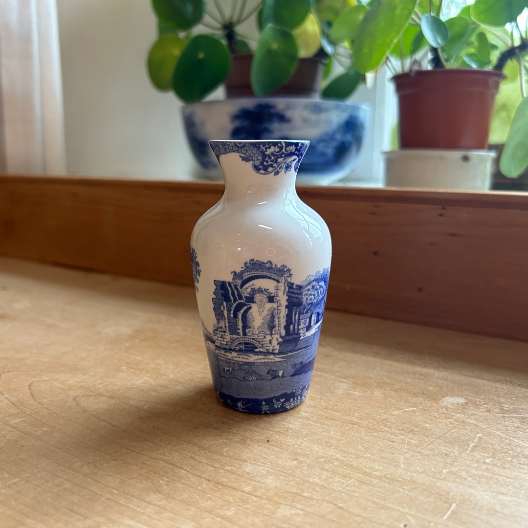 Spode in Miniature, England Vintage 1999 Miniature Vase With Narrow ...