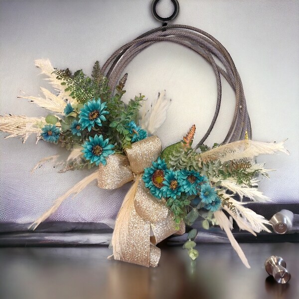 Lariat Rope Wreath - Etsy