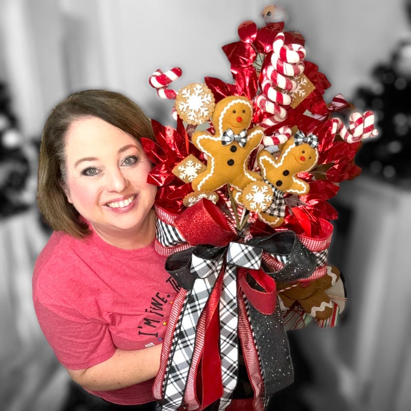 Gingerbread Tree Topper - Etsy