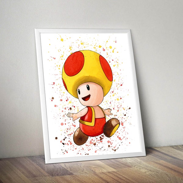 Super Mario Printable Wall Art - Etsy