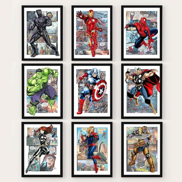 Avengers Nursery - Etsy