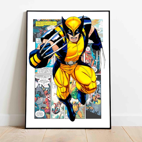 Wolverine Poster - Etsy