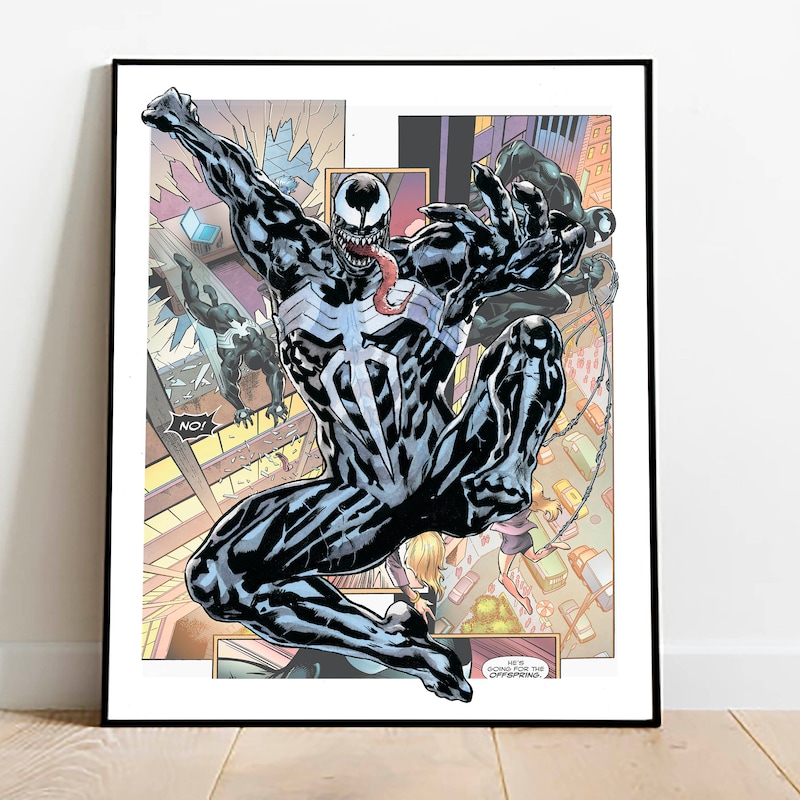 Venom Comic Poster - Etsy