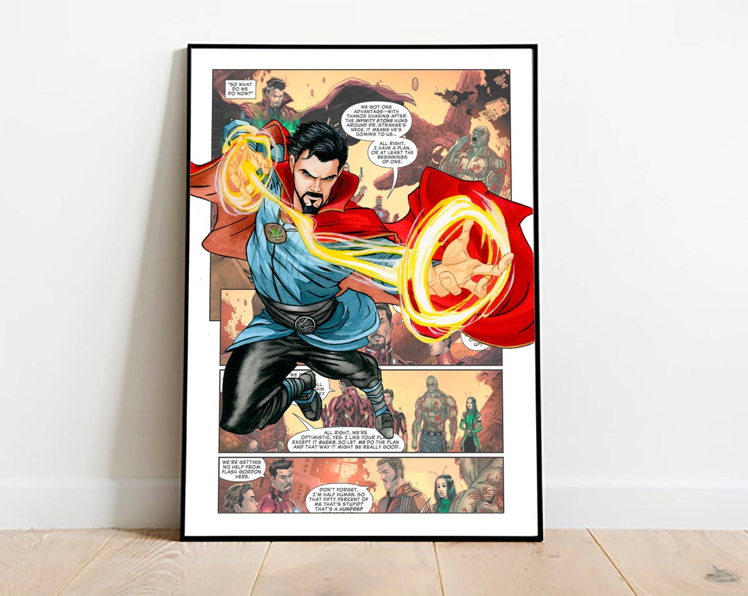 Dr.strange Download Print, Digital Superhero Poster, Printable ...